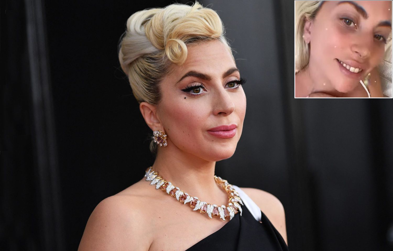 Sans maquillage ni perruque: vous ne pouvez pas reconnaître Lady Gaga