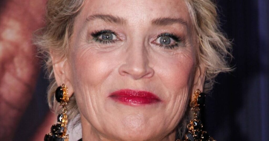 "Elle avait l'air âgée, mais heureuse" : Sharon Stone a montré une ...