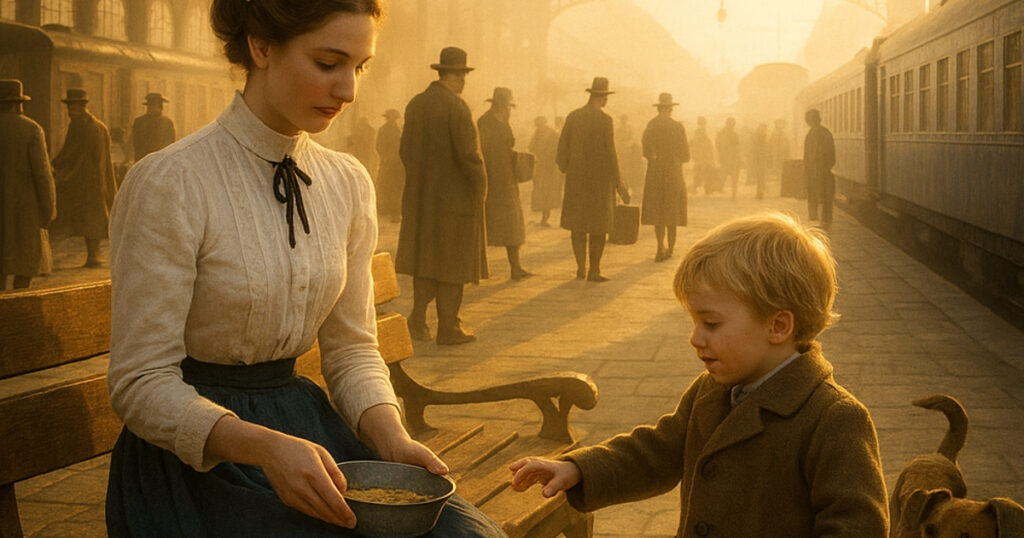 « J’ai faim moi aussi. Est-ce que je peux avoir une tranche ? », ai-je ...